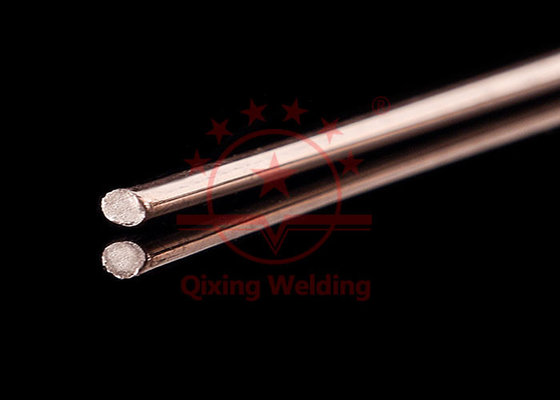 Stable Arc Fluxless Brazing Rods , Small Splash Copper Pipe Welding Rod With Brass