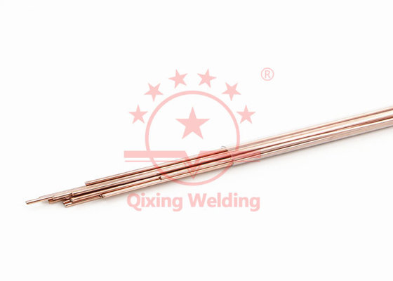 Power System Soldering Rods For Copper , 450 - 550mm Copper Based Alloy