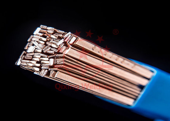 RHVAC A / C Copper Brazing Rod High Liquidity Wire Ring Strip 130 - 220A Working Current
