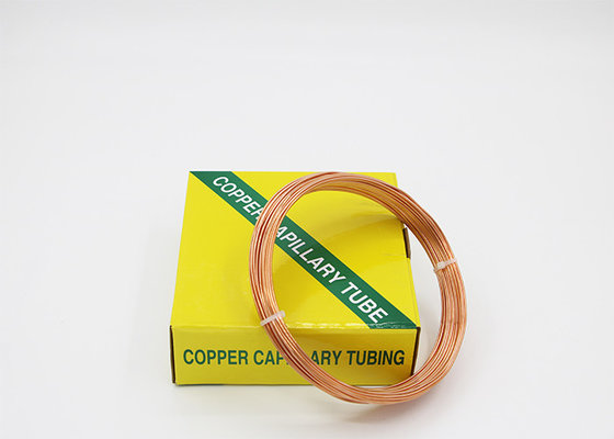 Ultimate Strength Pancake Coil Copper Tube , Evaporimeter / Ac Refrigerant Pipe
