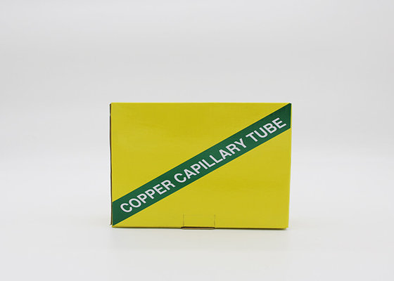Cooling Pipes Copper Capillary Tube For Refrigerator High Purity Copper Material