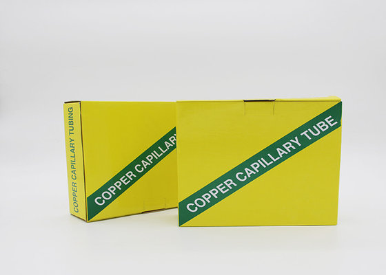 Split Air Conditioner Copper Coil Tube , 1.0 - 5.0 MM Refrigeration Tubing