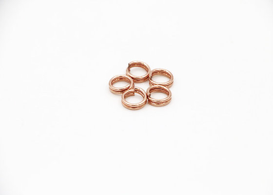 Phosphorus Copper Brazing Rings Low Silver For Copper / SS Custom Size