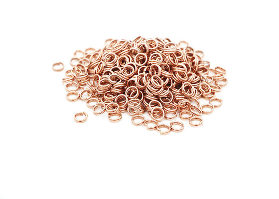 Inner Dia 1.3 - 1.8 Mm Welding Ring , High Purity Phosphorus Copper Rods