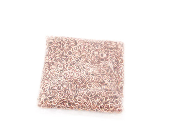 Inner Dia 1.3 - 1.8 Mm Welding Ring , High Purity Phosphorus Copper Rods