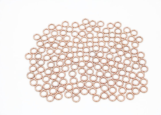 Inner Dia 1.3 - 1.8 Mm Welding Ring , High Purity Phosphorus Copper Rods