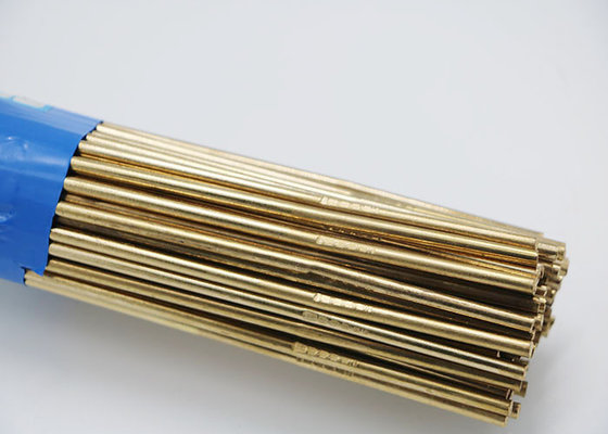 High Ductility / Toughness Brass Brazing Rod 5.0mm Dia Yellow / Gold Color