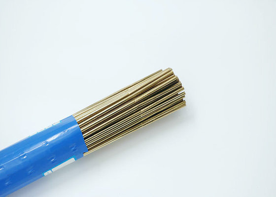 High Ductility / Toughness Brass Brazing Rod 5.0mm Dia Yellow / Gold Color