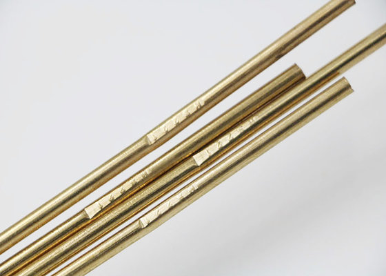 High Tensile Round Brass Brazing Wire Welding AC / DC Operating Current