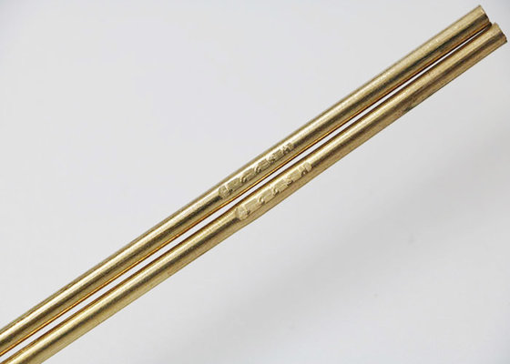 300 - 1000mm Brass Wire Rod Copper Zinc Brazing Wire Brass Round Rod