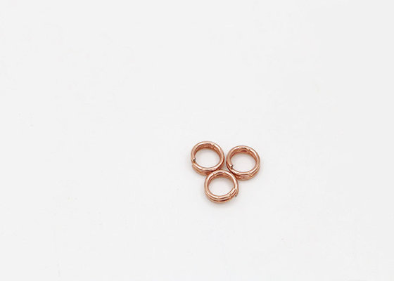 Inner Dia 1.3 - 1.8 Mm Brass Brazing Rod Ring For Copper Pipe / Electrical Equipment
