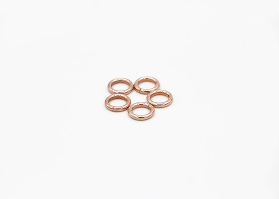 Inner Dia 1.3 - 1.8 Mm Welding Ring , High Purity Phosphorus Copper Rods