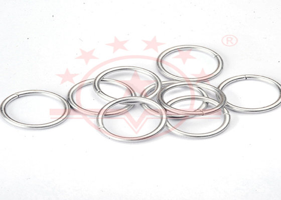 Inner Dia 1.3 - 1.8 Mm Soldering Silver Ring , Copper Pipe Silver Welding Rod