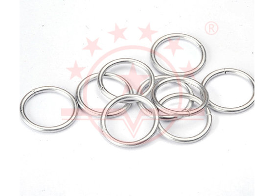 Inner Dia 1.3 - 1.8 Mm Soldering Silver Ring , Copper Pipe Silver Welding Rod