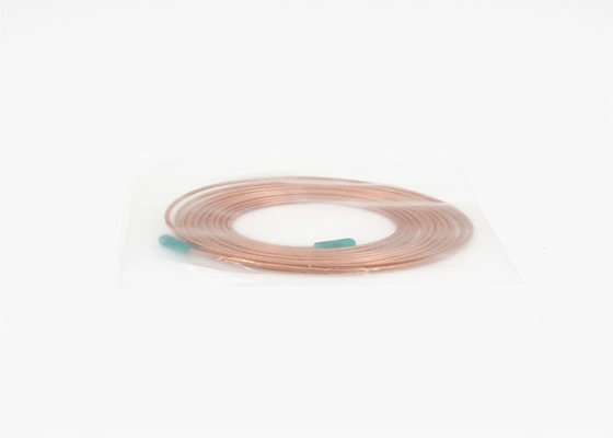 Pancake Air Conditioner Copper Pipe , Insulated C12200 Copper Coil Pipe