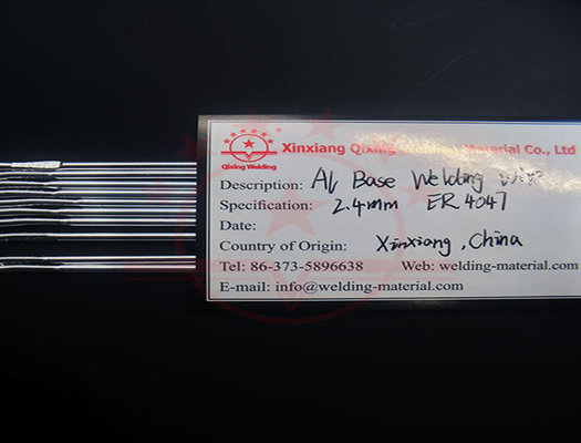 ER4047 Aluminum Welding Rods Low Soldering Temp Silicon Coil Shape Durable