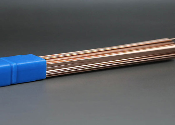 High Ductility Silver Welding Wire , Phosphorus Silver Solder Brazing Rods