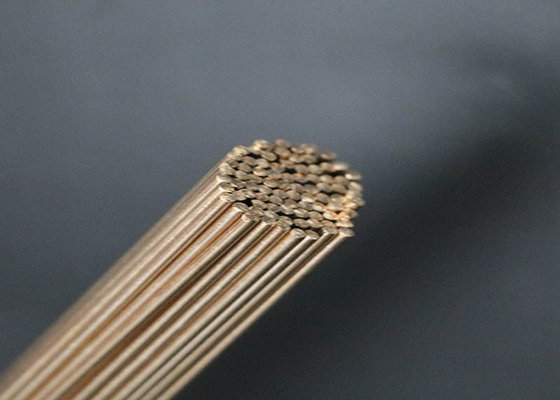 Copper Alloy Brass Brazing Rod 4 Mm Welding Rod For Stainless Steel HS221 Model