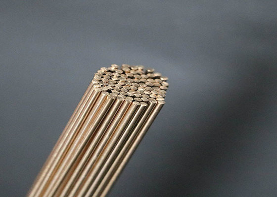 Copper To Brass Brazing Rod Brass Welding Wire Iron Base Material 2mm Brass Rod