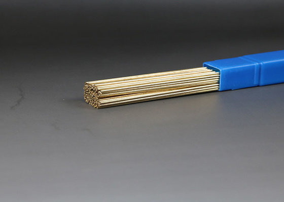 BCu62Zn Brass Brazing Rod For Cars / Ships 850 ℃ - 875 ℃ Melting Point