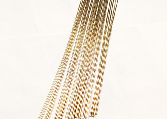 Custom Size Brass Welding Rod , Hard Metal Carbide Tools Brass Brazing Alloys