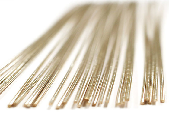 130 - 223A Working Current Brass Filler Rod , Heat Resisted Hard Alloy Brazing Rods