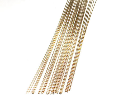 Custom Size Brass Welding Rod , Hard Metal Carbide Tools Brass Brazing Alloys