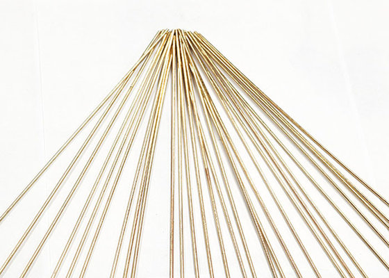 130 - 223A Working Current Brass Filler Rod , Heat Resisted Hard Alloy Brazing Rods