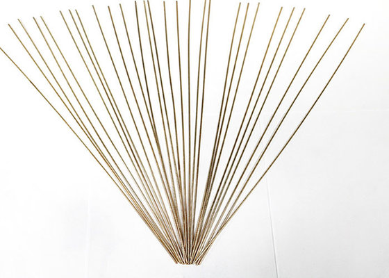 Frame Brazing Thin Brass Rod , High Performance Brass Round Bar Stock