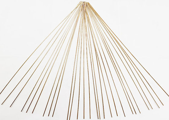 300 - 1000mm Copper To Brass Brazing Rod Large Joint High Conductivity HS221 Model
