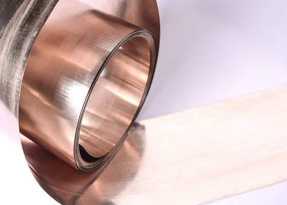Uniform Heating Copper Metal Strips , Brazing Copper Sheet For Air Condition