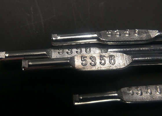 ER5356 5 % Magnesium Aluminum Welding Rods High Versatility For AC TIG Welding