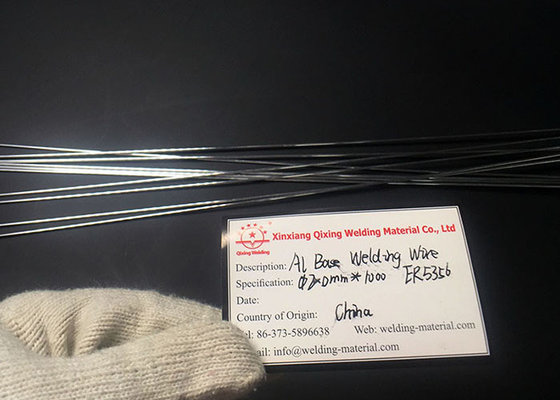 Hot Extrusion Aluminium Round Rod , Soldering Sticks Er5356 Welding Wire