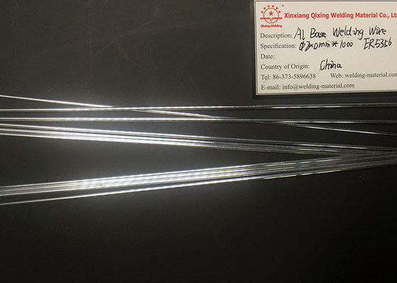 Hot Extrusion Aluminium Round Rod , Soldering Sticks Er5356 Welding Wire