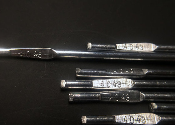 ER4043 TIG Aluminum Welding Rods 1 / 8 " X 36 " For Aluminum Alloy Strong Versatility