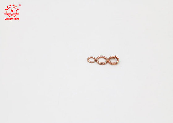 Copper Phosphorus Brazing Rings For Refrigerator And Air Conditioning