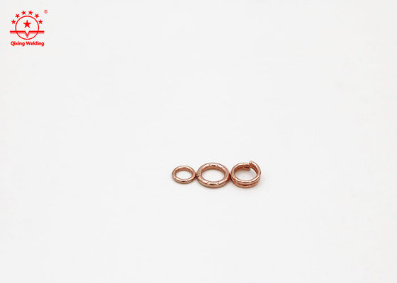 Brass / Copper / Silver Brazing Rings Inner Diameter Tolerance 0.05 mm