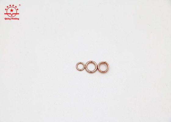 Phos Copper Welding Brazing Rings BCuP - 2 Brazing Filler 500 ℃ Operating Temp