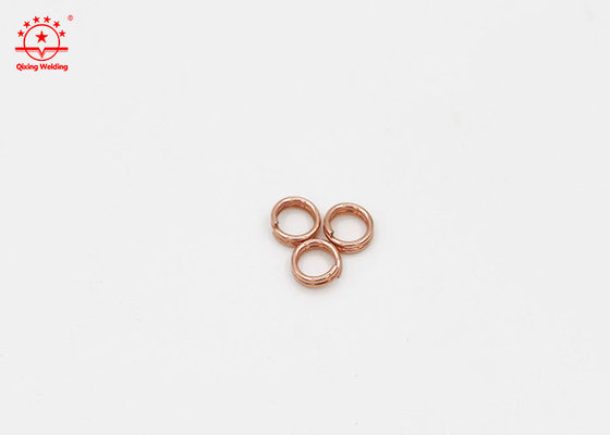 Phos Copper Welding Brazing Rings BCuP - 2 Brazing Filler 500 ℃ Operating Temp