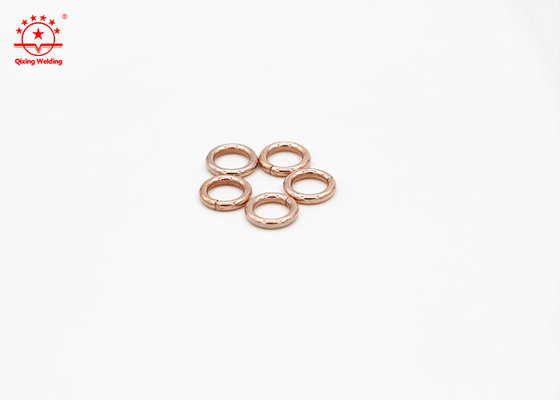BCUP - 2 Phosphor Copper Brazing Rings Welded Metal Rings Small Space Filling