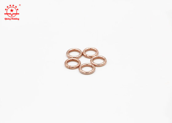 Inner Dia 1.8mm Solder Wedding Rings Wire Diameter 6.9mm For AC / Industry