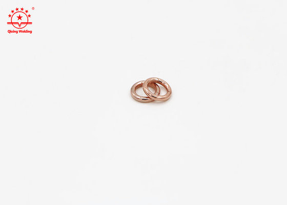 BCUP - 2 Phosphor Copper Brazing Rings Welded Metal Rings Small Space Filling