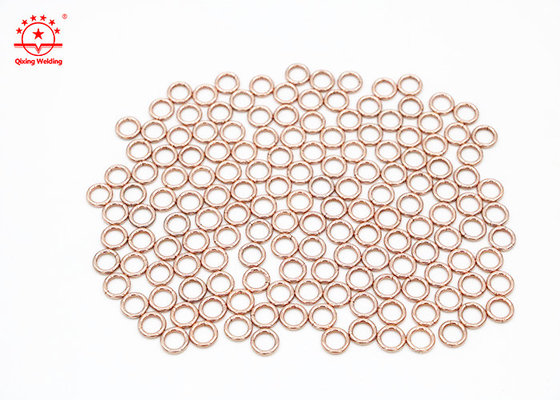 Low Silver Based Alloy Brazing Rods , Phos Copper Pipe Ring OEM Accepted