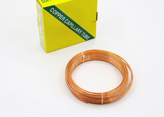 Ultimate Strength Copper Capillary Tube Durable For Resistance Equipment