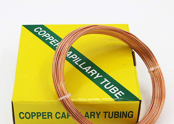 Ultimate Strength Copper Capillary Tube Durable For Resistance Equipment