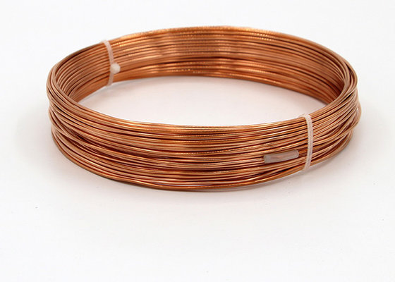 Bright Surface Strengthful Coil Of Copper , Stable Aircon Copper Tube