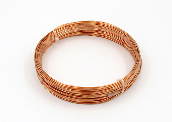 Bright Surface Strengthful Coil Of Copper , Stable Aircon Copper Tube