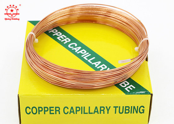 Furnace Brazing Copper Refrigerant Lines , Hardware Refrigeration Process Tube