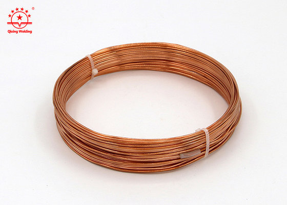 High Tenacity Soft Copper Capillary Tube For Refrigeration Shiny Color
