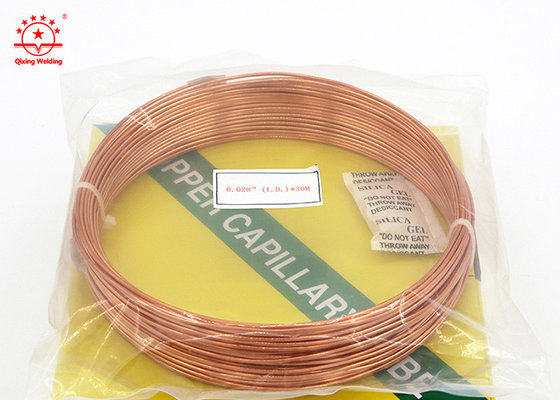 Refrigeration Industry 6mm Copper Coil , Smooth Incision Copper Tube For Aircon